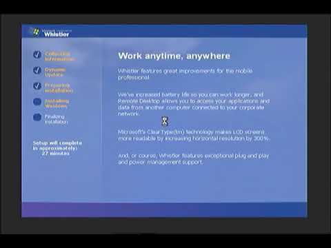 Installing Windows XP Beta 2 b 2419