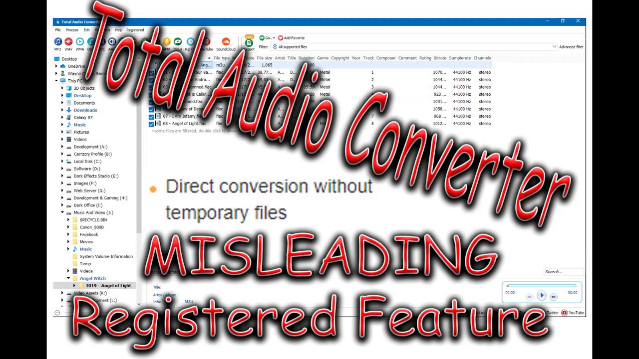 Coolutils.com's Total Audio Converter   Misleading Registered Feature issued a REFUND!!