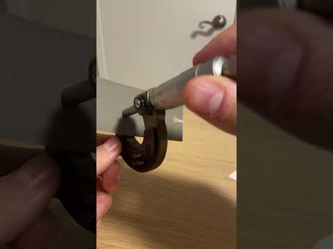 Measuring Thickness with Micrometer