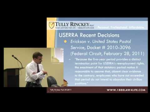 Military Lawyer Greg Rinckey explains federal protections for service members under USERRA