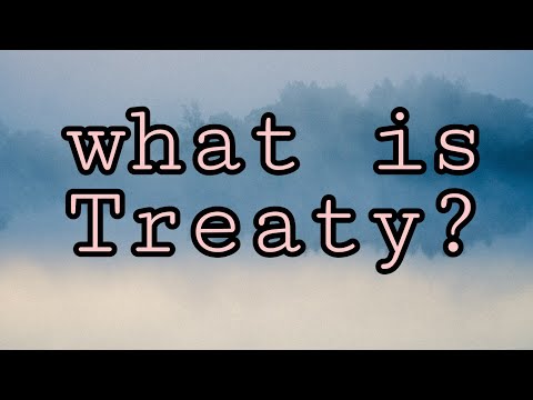 what is Treaty? Meaning in telugu