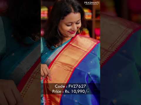 EverGreen Color Combinations In Korvai Kanjivarams