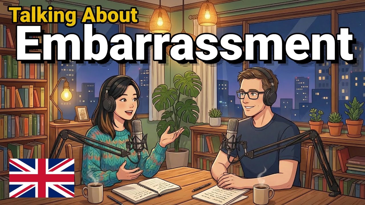 How to Talk About Embarrassment in English | English Conversation Practice | English Podcast