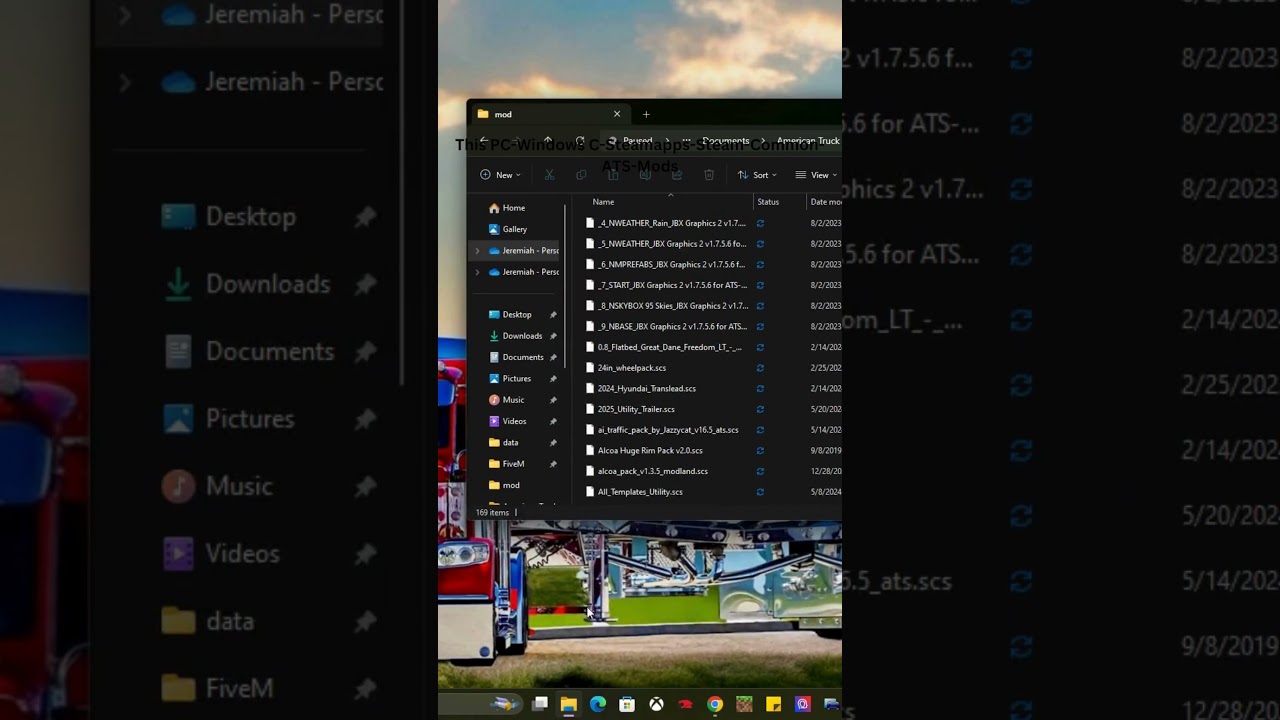 How to install ATS Mods #tutorials #shorts