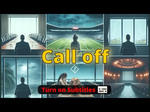 call off meaning