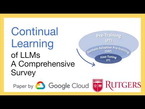 Ep 33. Continual Learning of Large Language Models: A Comprehensive Survey
