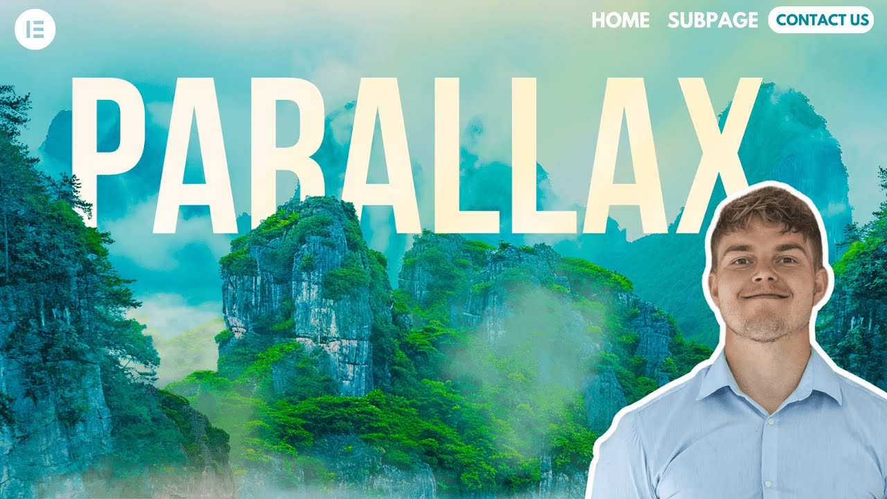 Elementor Parallax Scrolling Effect Tutorial | Elementor Background Design