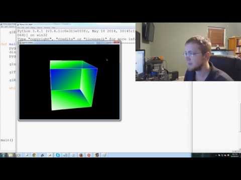 Learn OpenGL with PyOpenGL Python and PyGame p 3 Movement and Navigation - Mind Luster