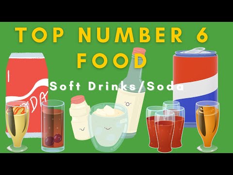 Number 6 Most Popular Food in America – Soft Drinks & Soda
