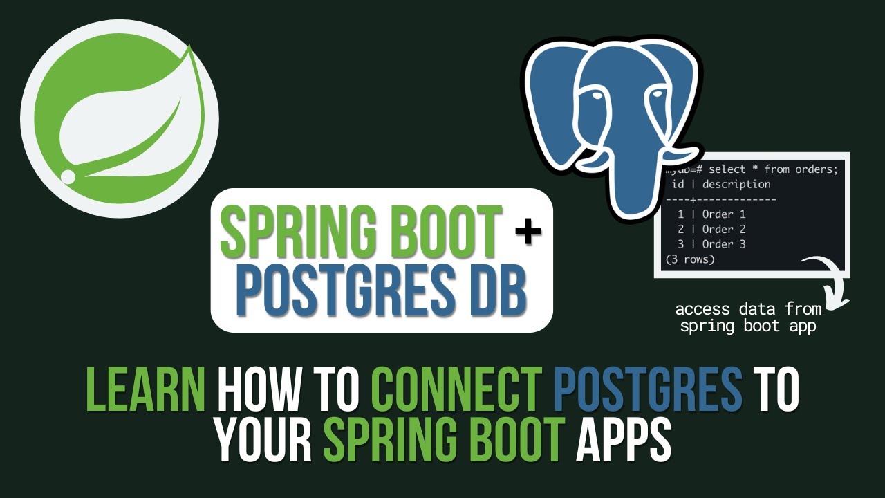 How to Connect Spring Boot to PostgreSQL Using Spring Data JPA