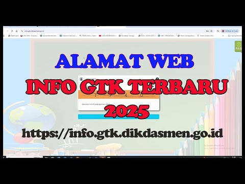 PERUBAHAN ALAMAT INFO GTK TERBARU 2025