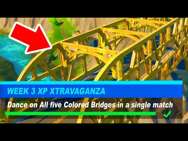 Fortnite XP Xtravaganza Week 3 challenges