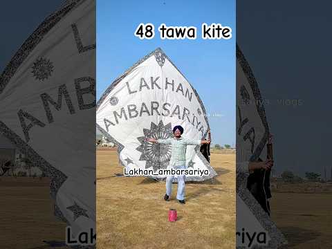 48 tawa kite making #kiteflyingfestival #kitedesign #oakistanikites #trendingreels #vira