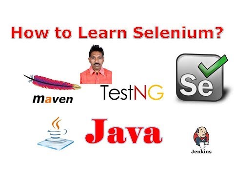 How to Learn Selenium?-Automated Testing Using Selenium-G C Reddy ...
