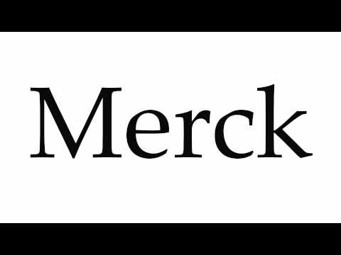 How to Pronounce Merck