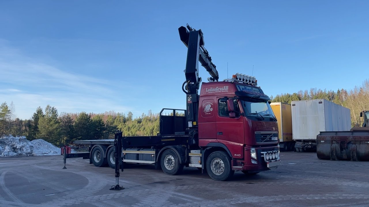 Kranbil Volvo FH540, Arvika, Klaravik auktioner