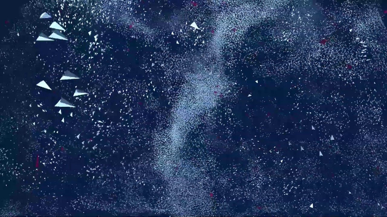 Flocking simulation: 500 000 boids using C++/CUDA