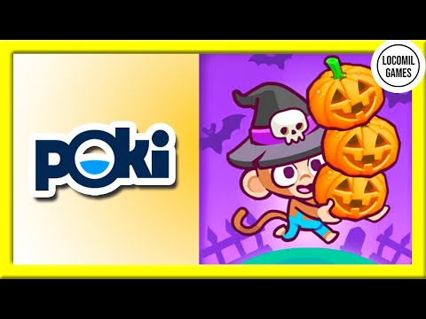 New Halloween Event Monkey Mart ║ Poki Games