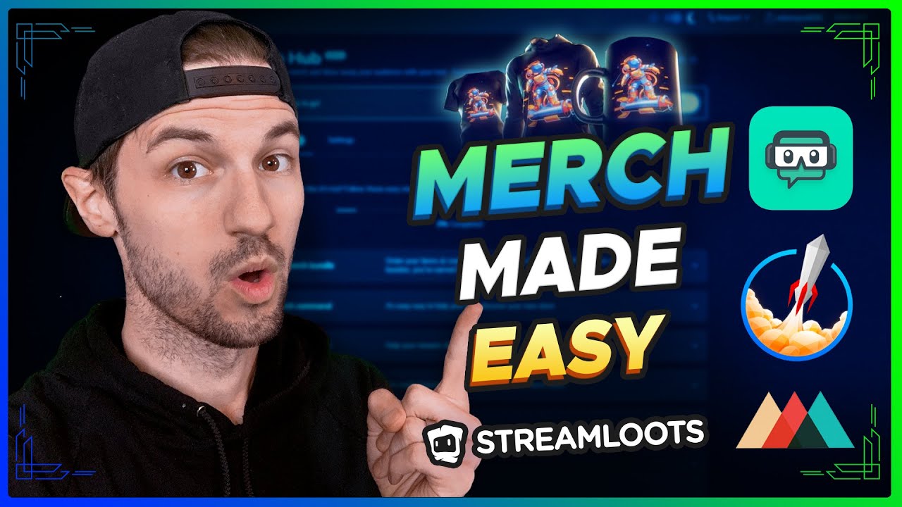 Merch Made Easy for Streamers | Simple Guide On How To Create Your Own Merch