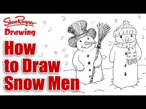 How to draw a snowman – Shoo Rayner
