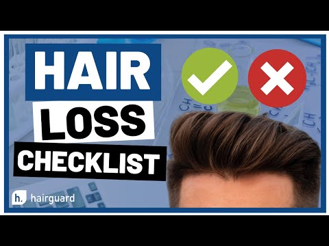HAIRLOSS Checklist: What Type Of Hair Loss Do You Have?