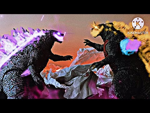 Godzilla X Kong Supernova:Evolved Godzilla vs Space Godzilla |PART 2|Stop Motion