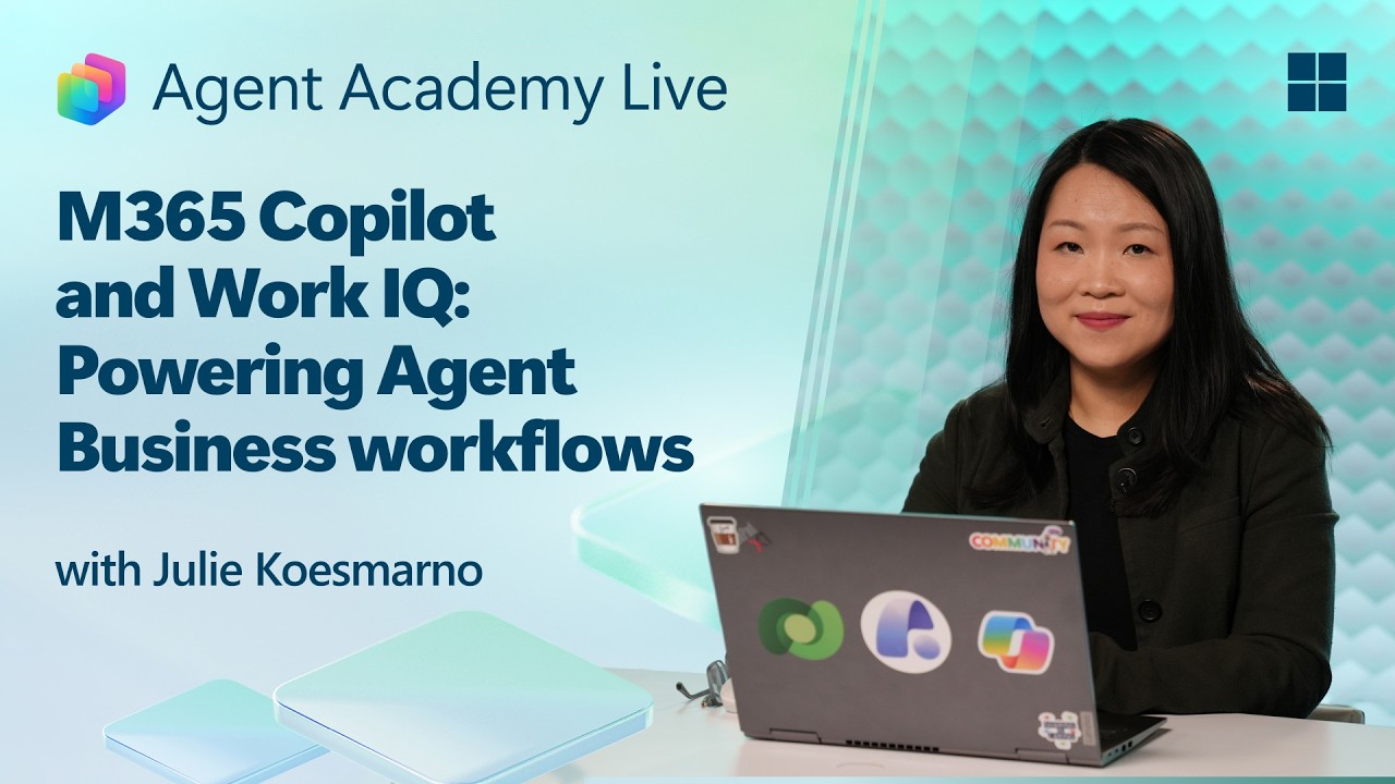 M365 Copilot and Work IQ: Powering Agent Business workflows