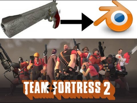 How to import TF2 weapon models into Blender on Mac