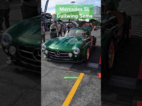 SL Gullwing Sema 2024 cool or not? #car #cars #tuning #Mercedes #v8 #gta #project #moded #automobile