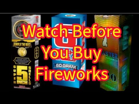 A Fireworks Shopping Guide: A Breakdown of Types, Effects and Shopping Tips