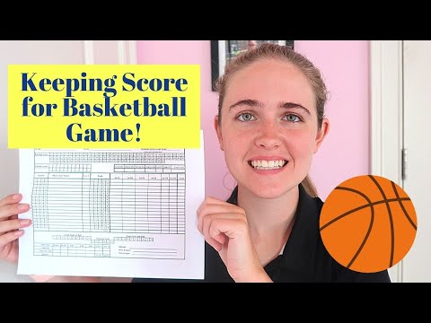 How to Keep a Basketball Scorebook