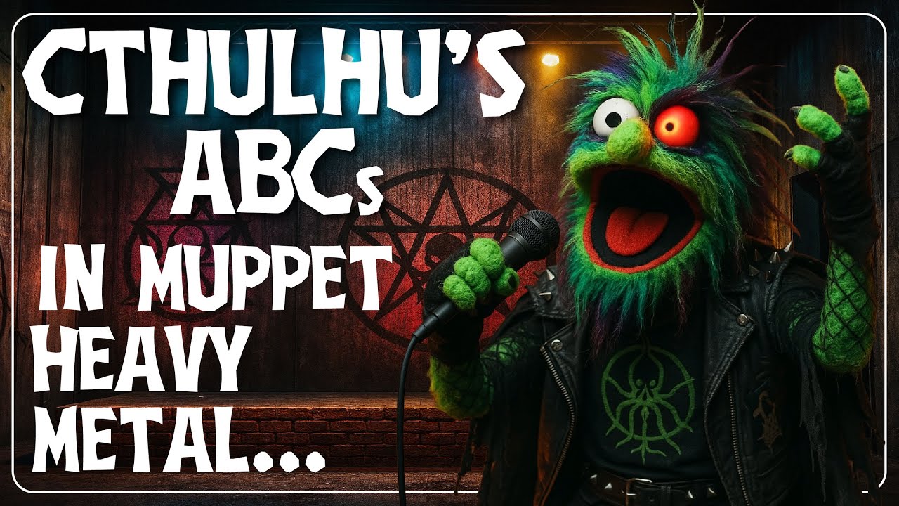 Cthulhu's ABCs: A Heavy Metal Muppet Parody Song about the Alphabet