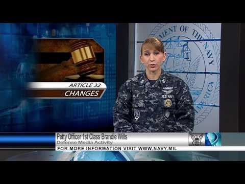 UCMJ Article 32 Changes