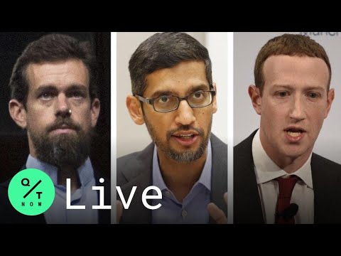 LIVE: Facebook, Google and Twitter CEOs Face Senate Grilling Over Bias
