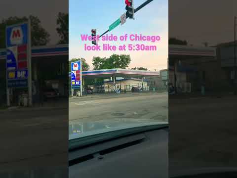 How One of the most dangerous area in Chicago look like at 5:30am!π