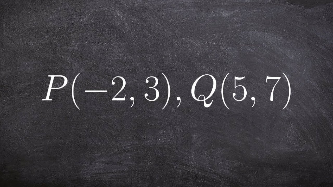 Given two points write them as a vector in component form