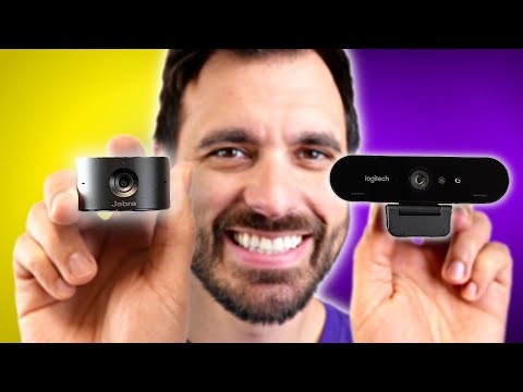 BEST Webcam for Business: Logitech Brio or Jabra Panacast 20? You decide.