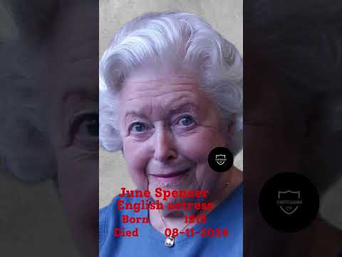 June Spencer Died Today 08/11/2024 #shorts #obituaries