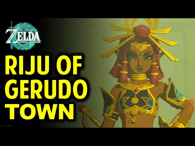 Where to find the Gerudo Scimitar in The Legend of Zelda Tears of the ...