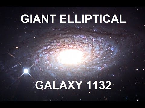Space telescope captures giant elliptical galaxy