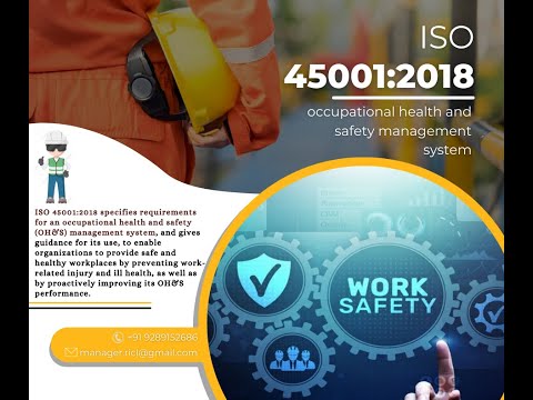 ISO 45001 | Occupational Health and Safety | #ISO45001 #royalimpactcertificationltd | 9289152686
