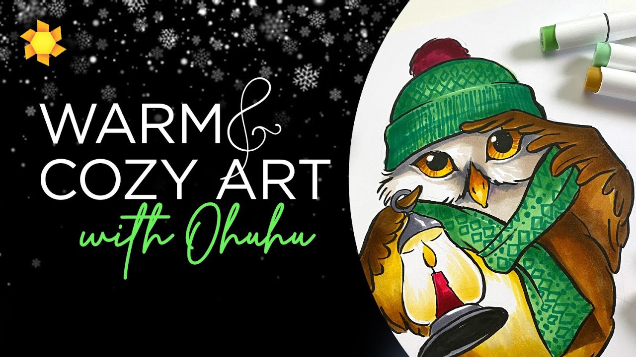 Warm & Cozy shading  (Ohuhu 48 marker set)