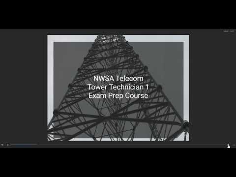 Telecommunications Tower Technician I (T1)-  Prep Course Preview