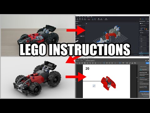 How to Make LEGO Instructions - Bricklink Studio 2.0 Tutorial
