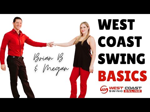 West Coast Swing Basic Steps // Beginner WCS
