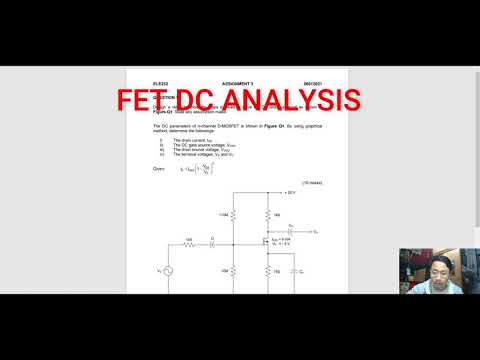 DC Analysis | FET D-MOSFET
