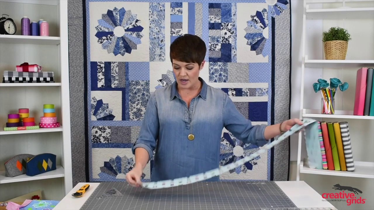 Binding secrets revealed using the Creative Grids® Folded Corner Clipper