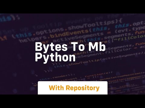 bytes to mb python
