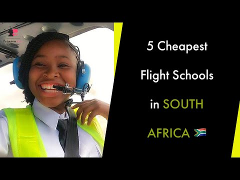5 CHEAPEST FLIGHT SCHOOLS IN SOUTH AFRICA | Flight Training Cost for the Cheapest Flight school