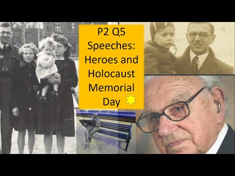 #gcse English Language P2 Q5 Speeches: Holocaust Memorial Day
